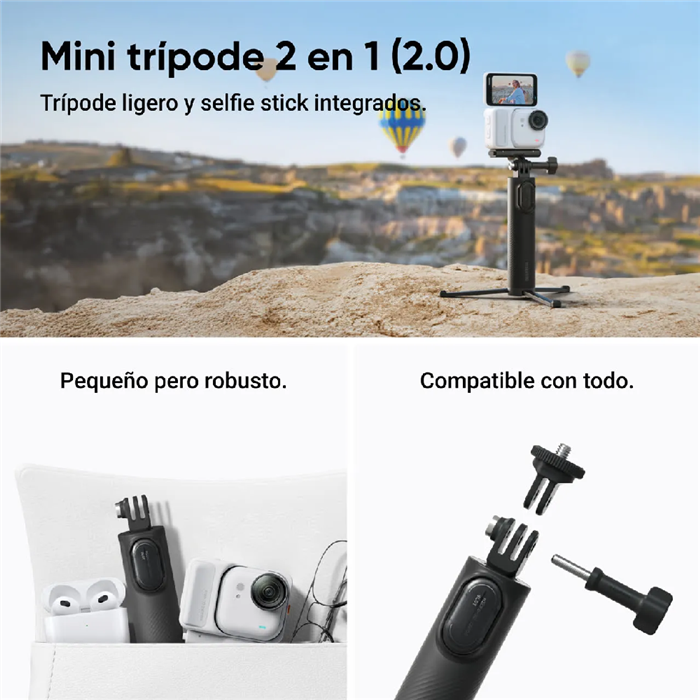 Insta360 GO Ultra Creator Bundle - Arctic White - Garmin | Argentina